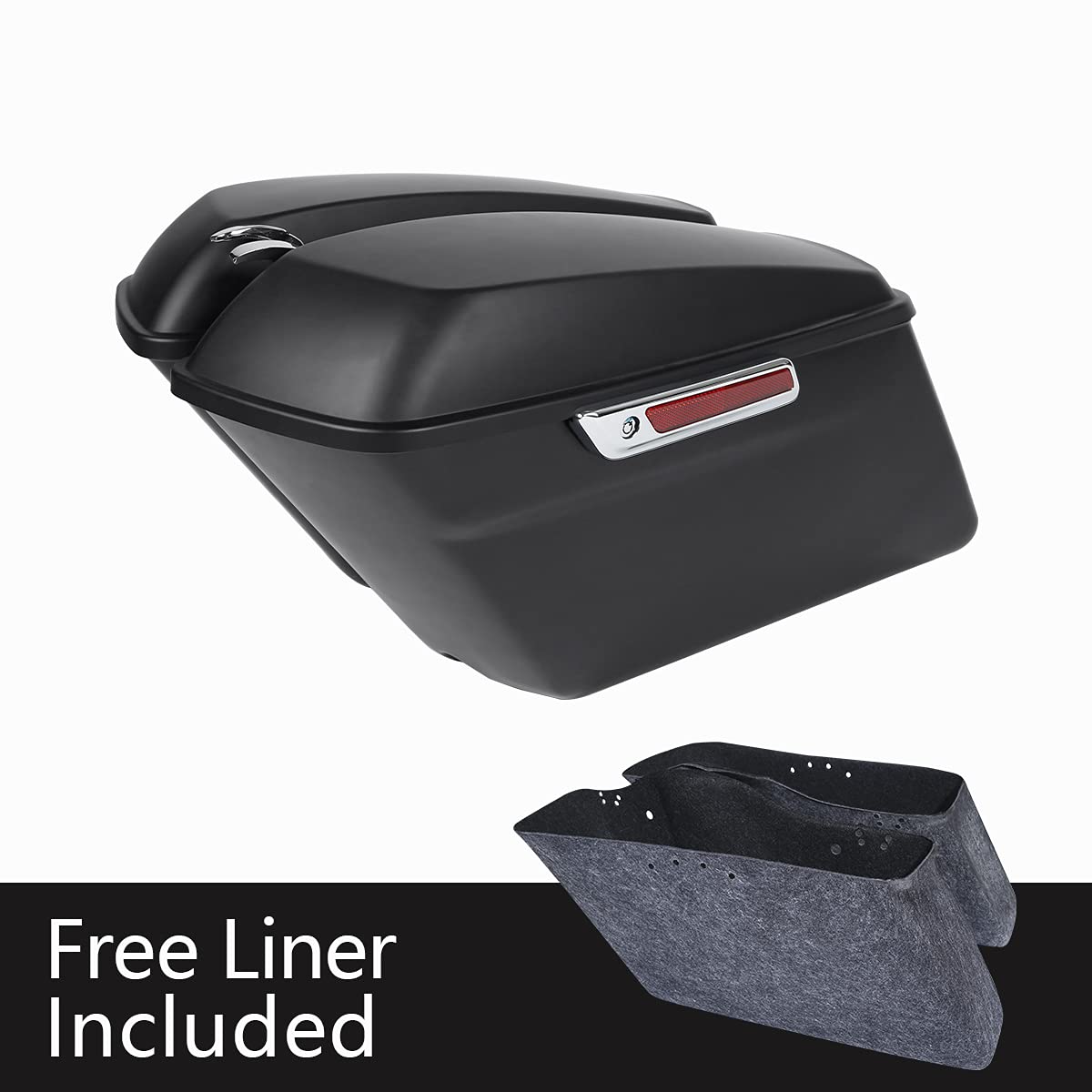Hard Saddlebags For Dyna V-Rod Vstar 650 VTX 1100 1300 –, 45% OFF