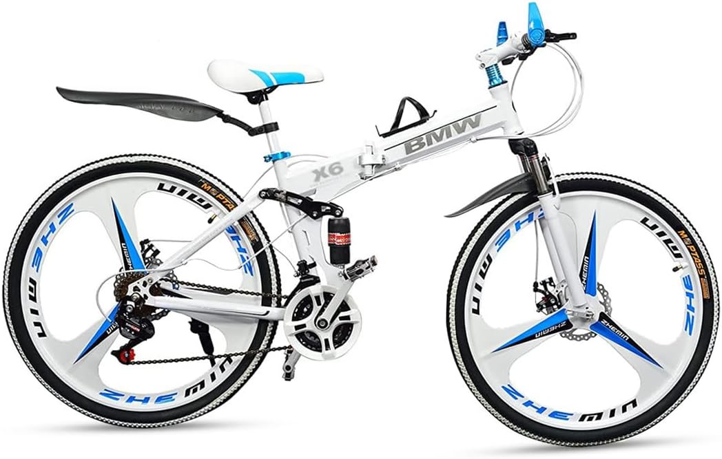 Buy Skyride Bmw X6 Cycle 6 Spoke Foldable Cycle With 21 Speed Gear ...