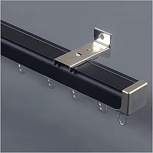 Amazon.com: Aluminium Curtain Rod 1-6m Ceiling Curtain Track Heavy Duty ...