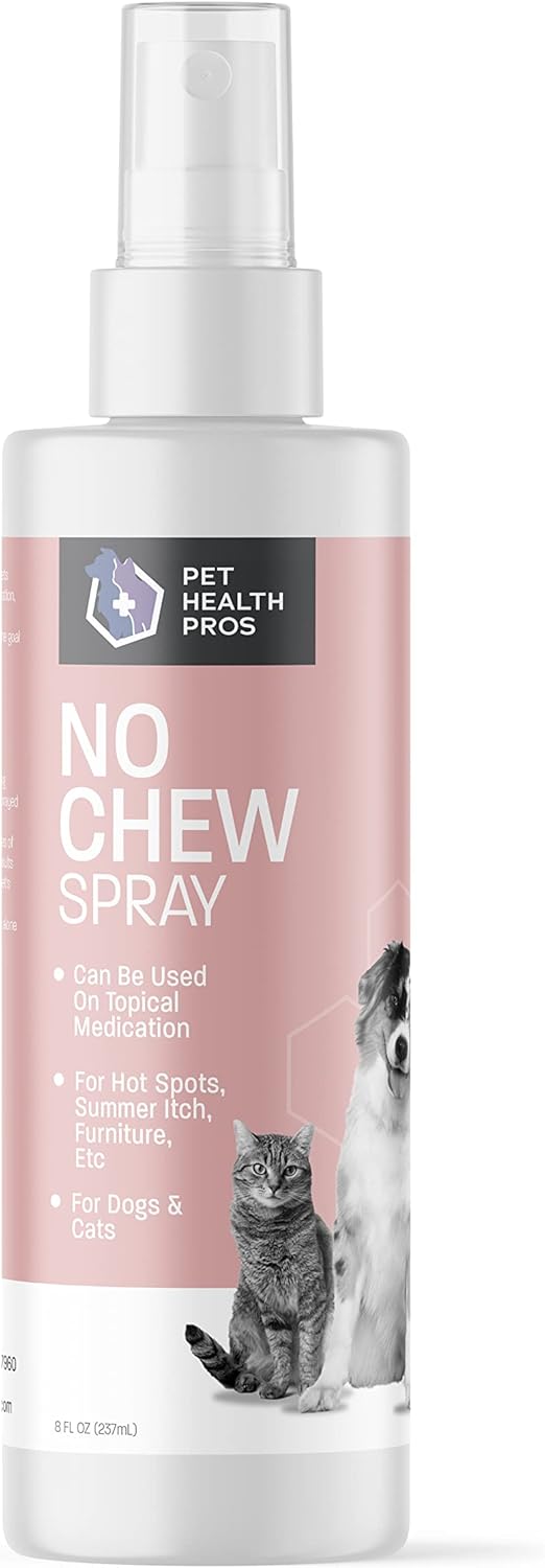 Amazon.com : Pet Health Pros No Chew Spray for Dogs and Cats - Bitter ...