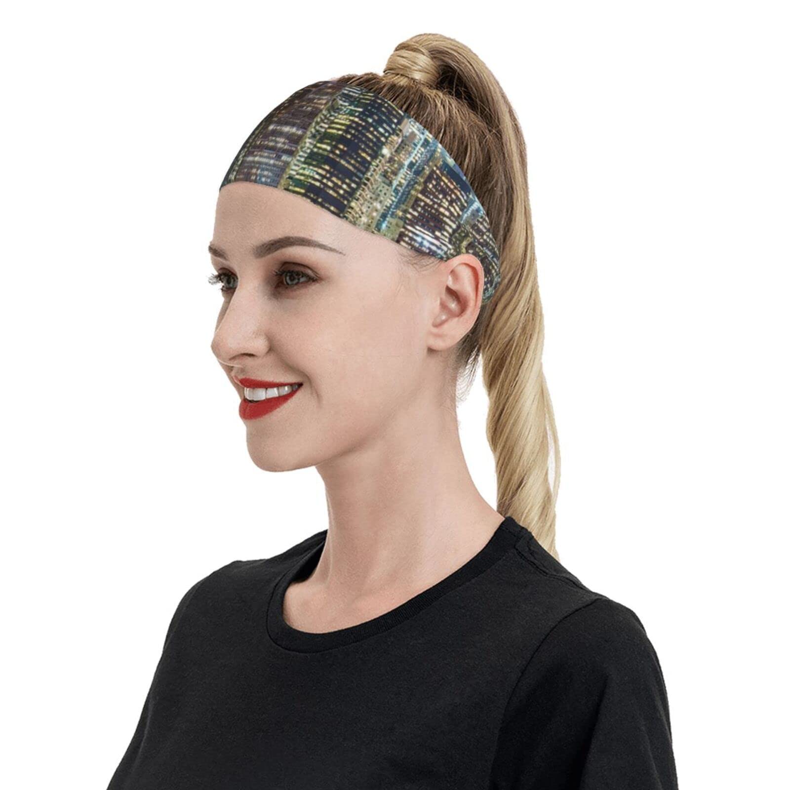 Yoga Headbands Fitness Headband Boho Style Elastic Sports Headband