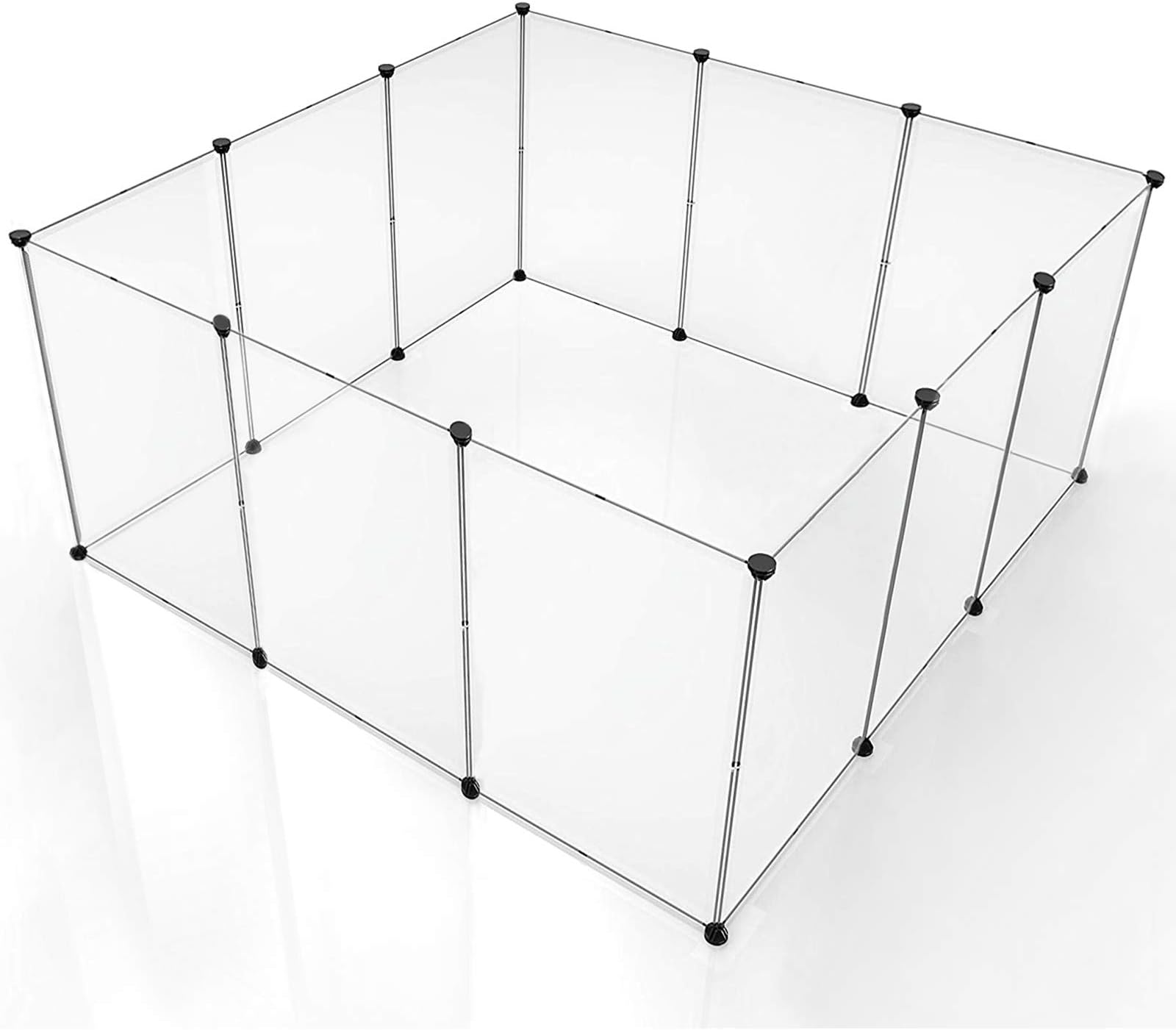 Amazon.com : YAHUNI Pet Playpen for Puppy - Plastic Yard Fence Tent for ...