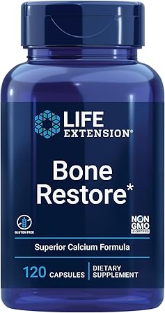 Amazon.com: Life Extension Bone Restore – Helps Maintain Healthy Bone ...