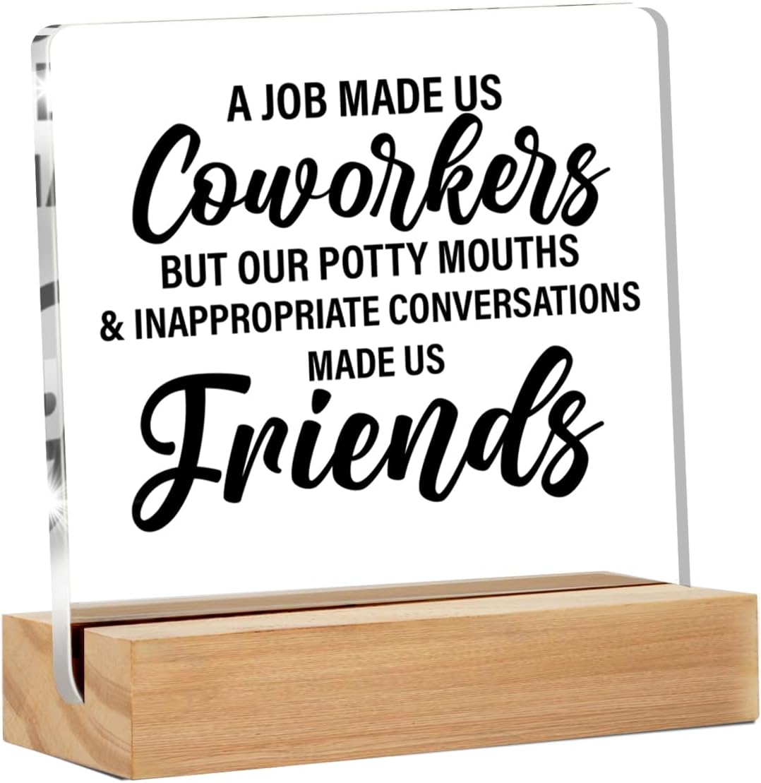 Amazon.com: Acrylic Decoration Sign/Plaque Unique Birthday Gifts for ...