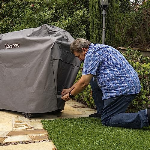 Kenmore 56-Inch Heavy-Duty Grill Cover for Outdoor BBQ Propane Gas ...
