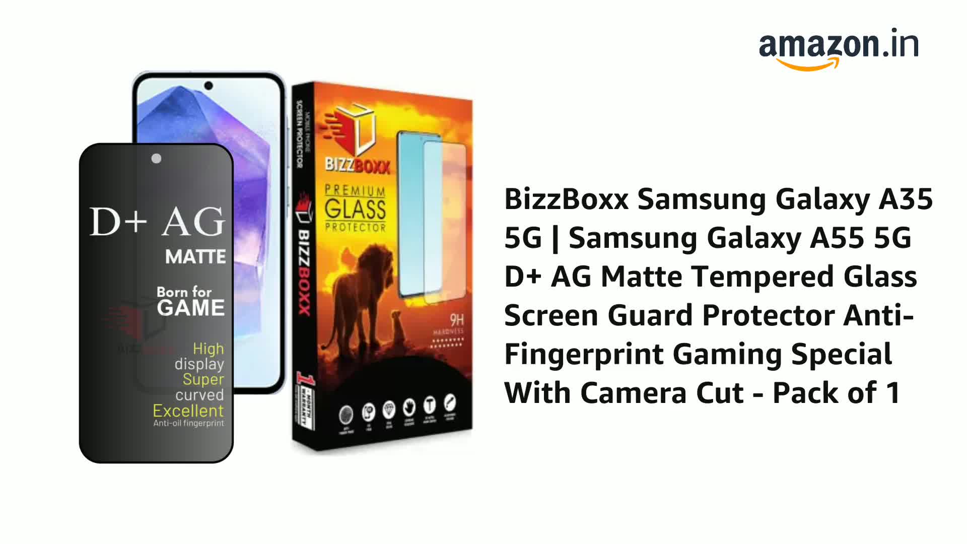Watch BizzBoxx Samsung Galaxy A35 5G | Samsung Galaxy A55 5G D AG Matte ...