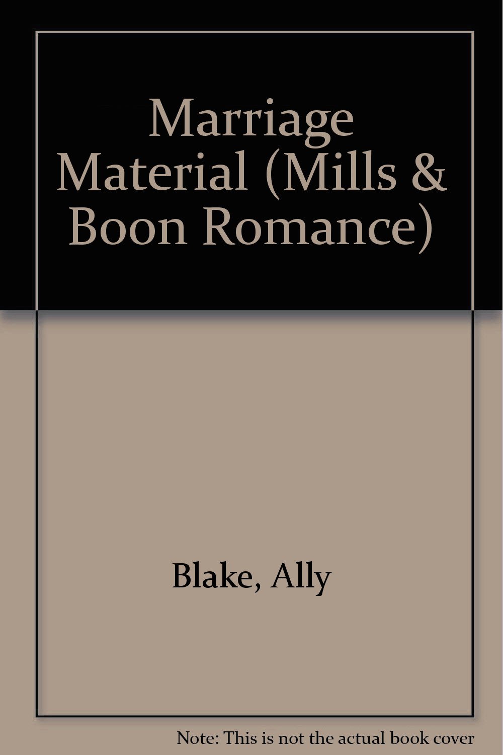 Marriage Material (Romance): Ally Blake: 9780263182613: Amazon.com: Books