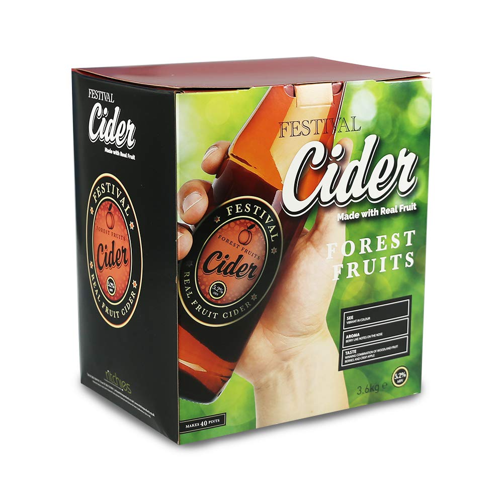 Festival Forest Fruits Cider - 40 Pint Home Brew Cider Kit : Amazon.co ...