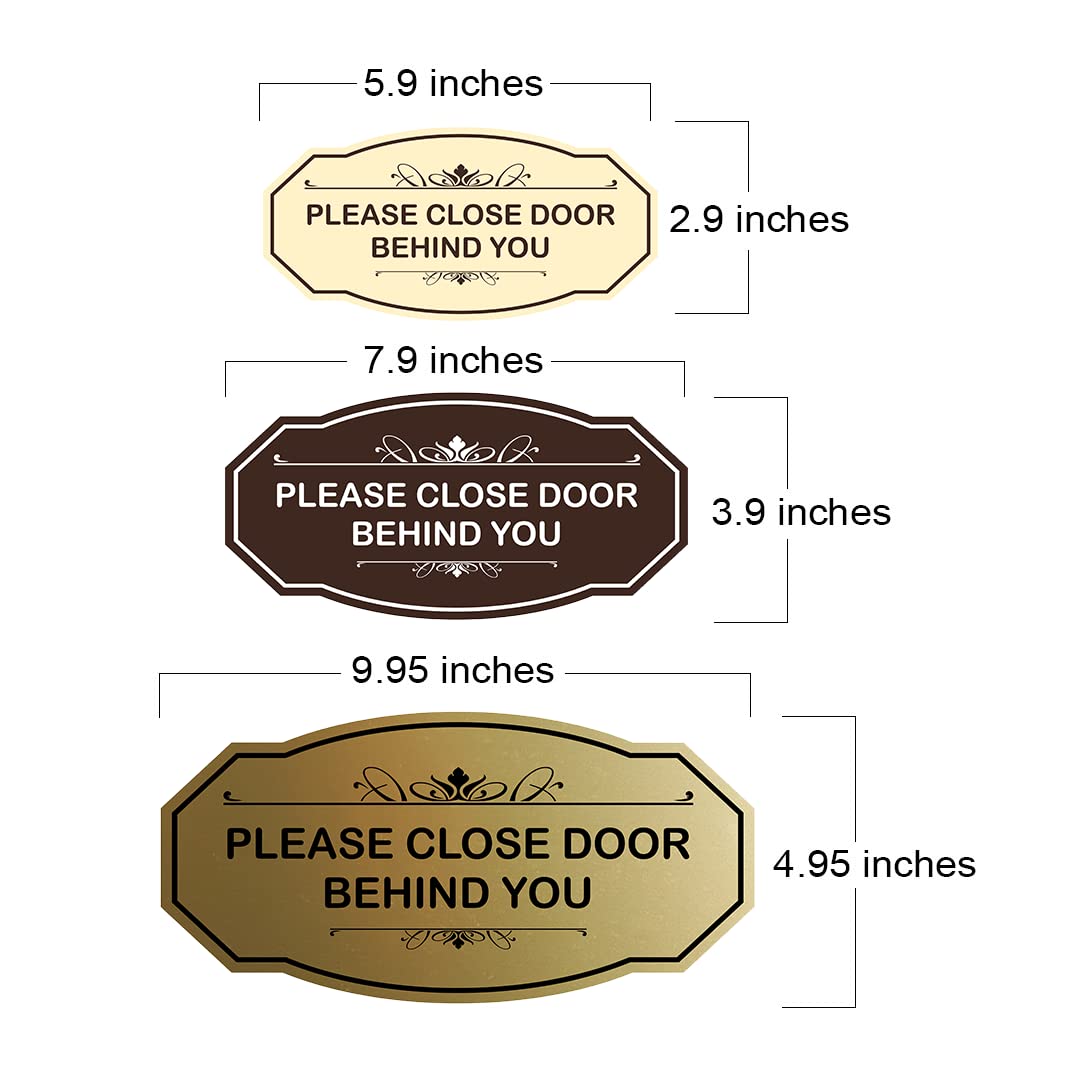 Please Close The Door Behind You