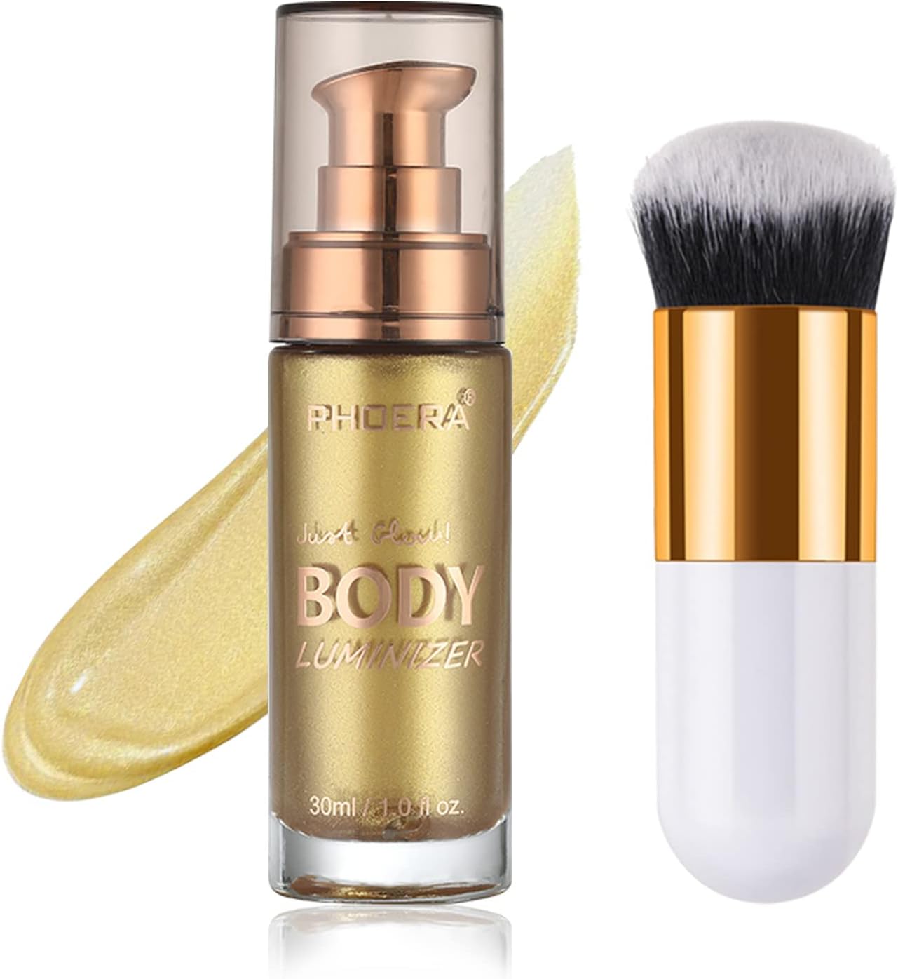 Amazon.com: Body Shimmer Oil, Waterproof Long Lasting Moisturizing ...