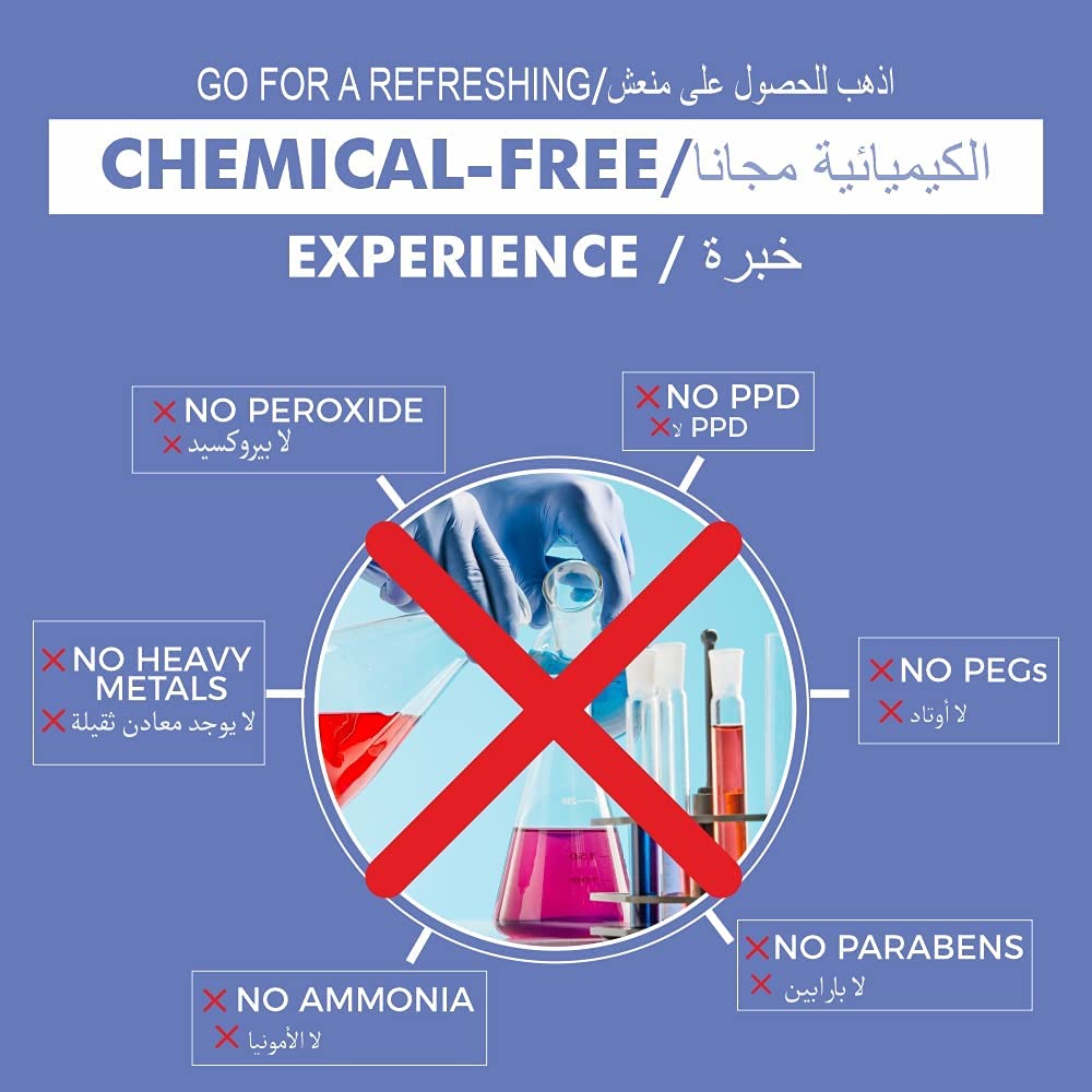 Indus Valley Hypo Allergic Aqua Halal Hair Color Dark Brown Gray ...