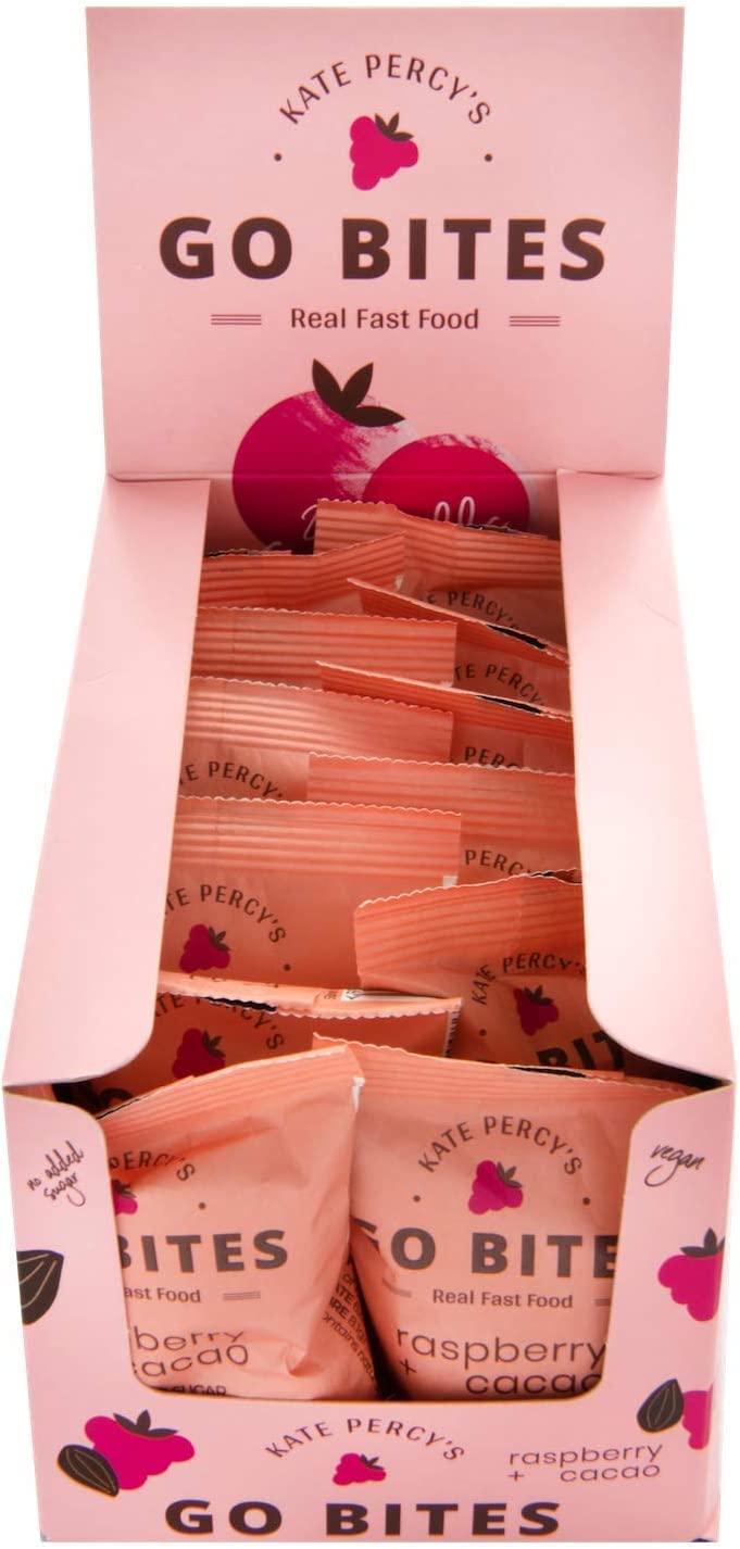 Amazon.com: Kate Percy's Go Bites Raspberry & Cacao 2 Ball x 12 Packs ...