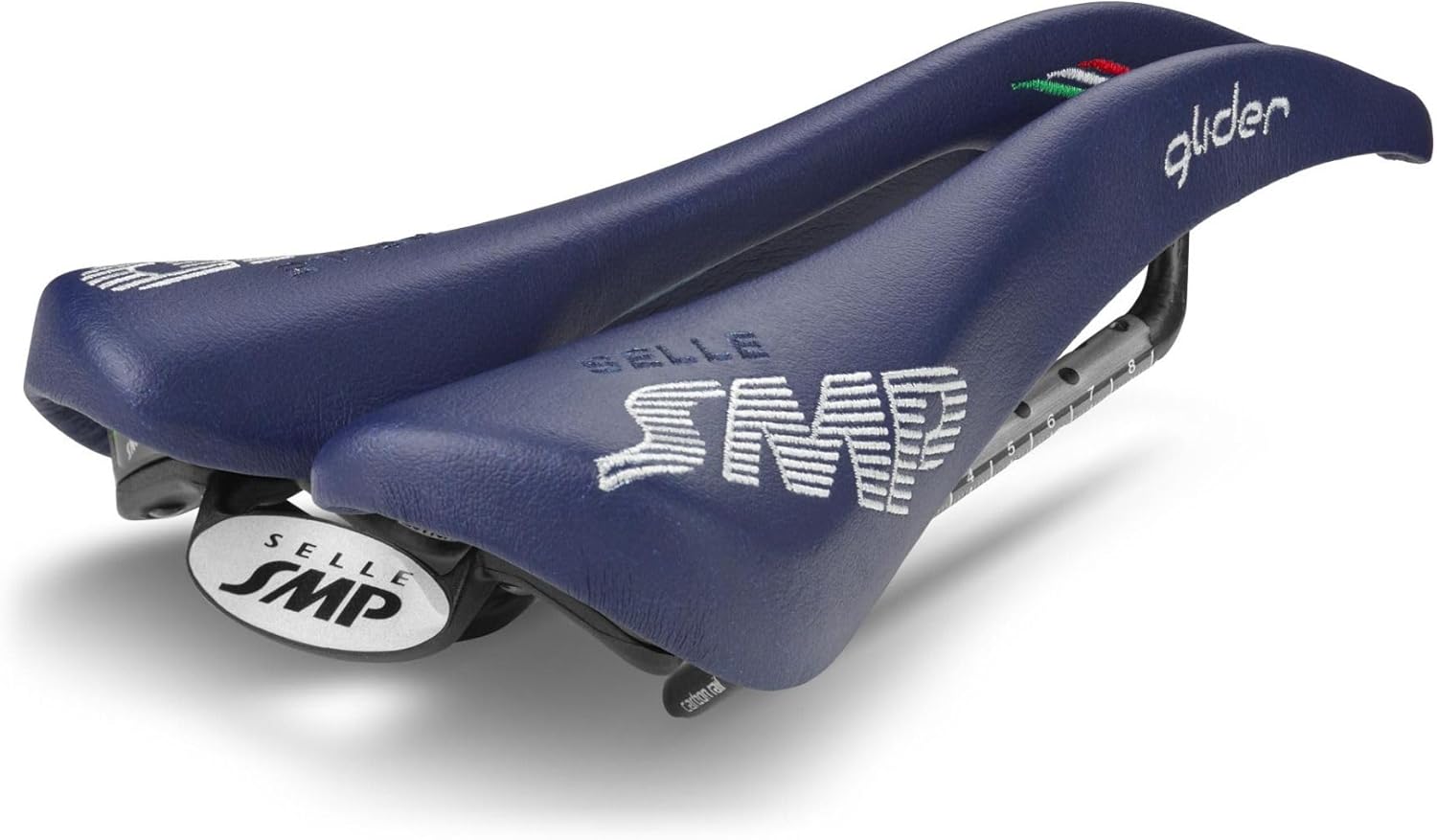 Amazon.com : Selle SMP Glider Saddle with Carbon Rails (Blue) : Sports ...