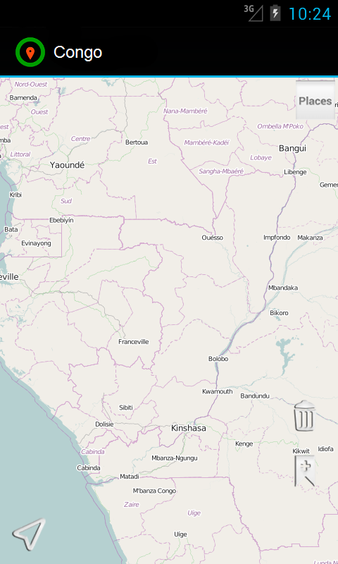Congo Vector Offline Map: Easy Navigation - App on Amazon Appstore