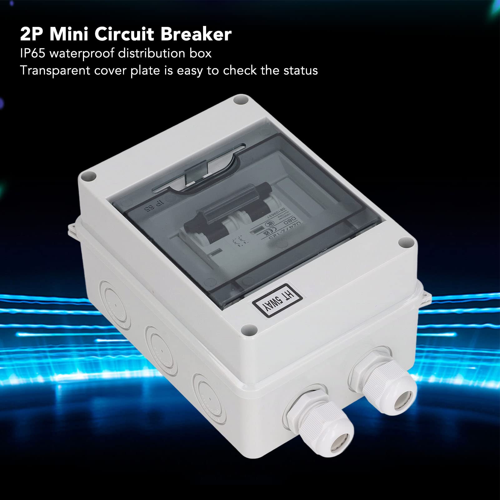 Dc Disconnect Switch 63 Amp Solar Disconnect Switch - 1000V DC Circuit ...