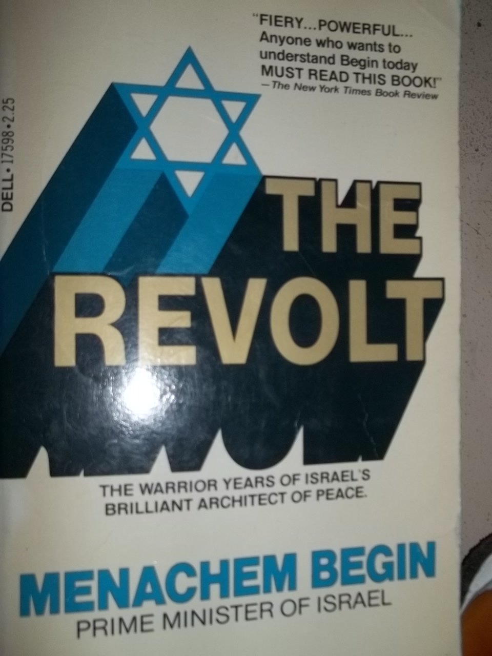 Revolt : Menachem Begin: Amazon.de: Bücher