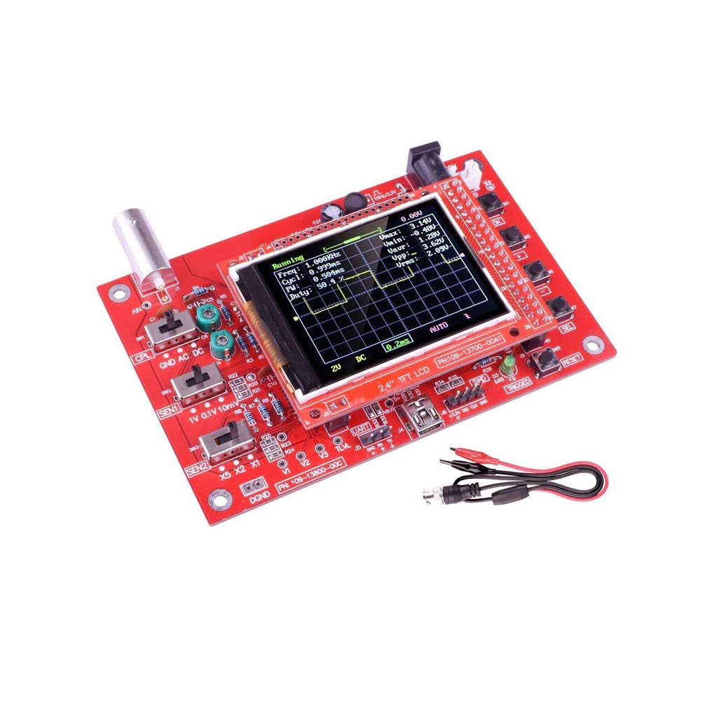 Treedix Digital Oscilloscope Kit Openning Source STM32 oscilloscope 2.4 ...