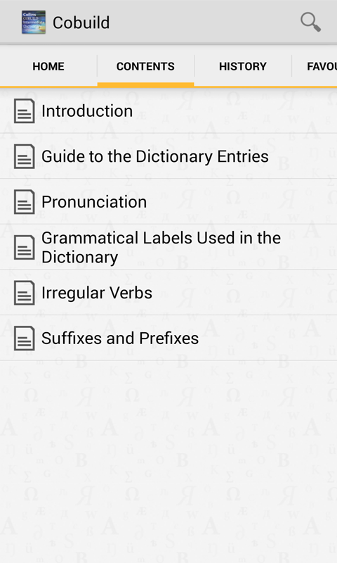 Collins COBUILD Intermediate Dictionary:Amazon.com:Appstore for Android