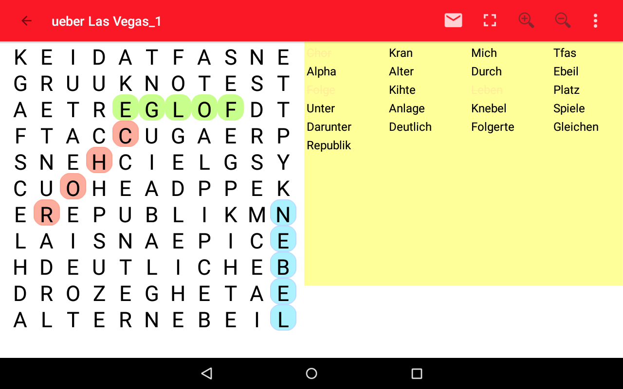 Mots Cachés Français gratuits - App on Amazon Appstore