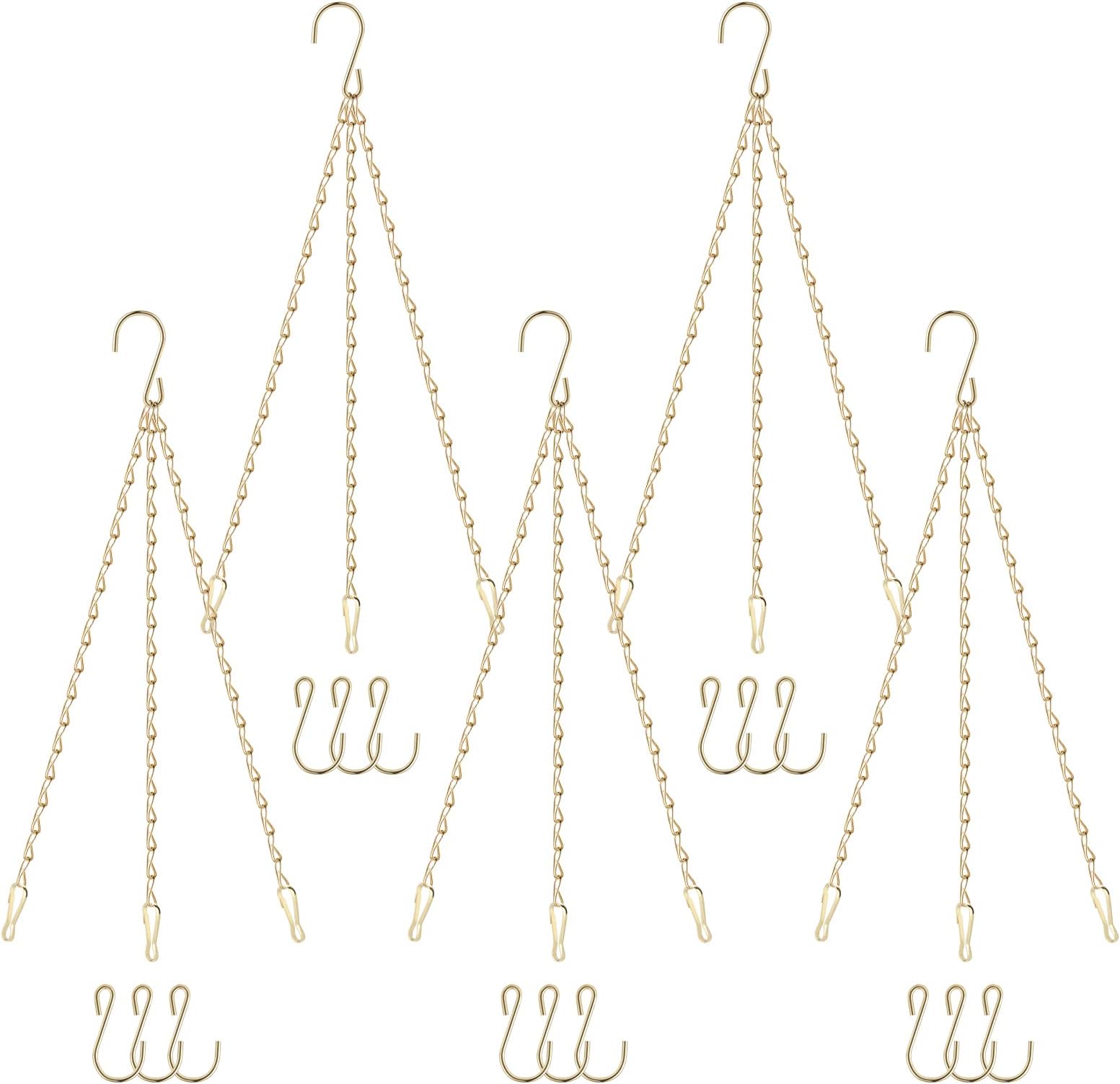 Amazon.com: Hilitchi Hanging Chains with Hooks for Hanging Plants ...