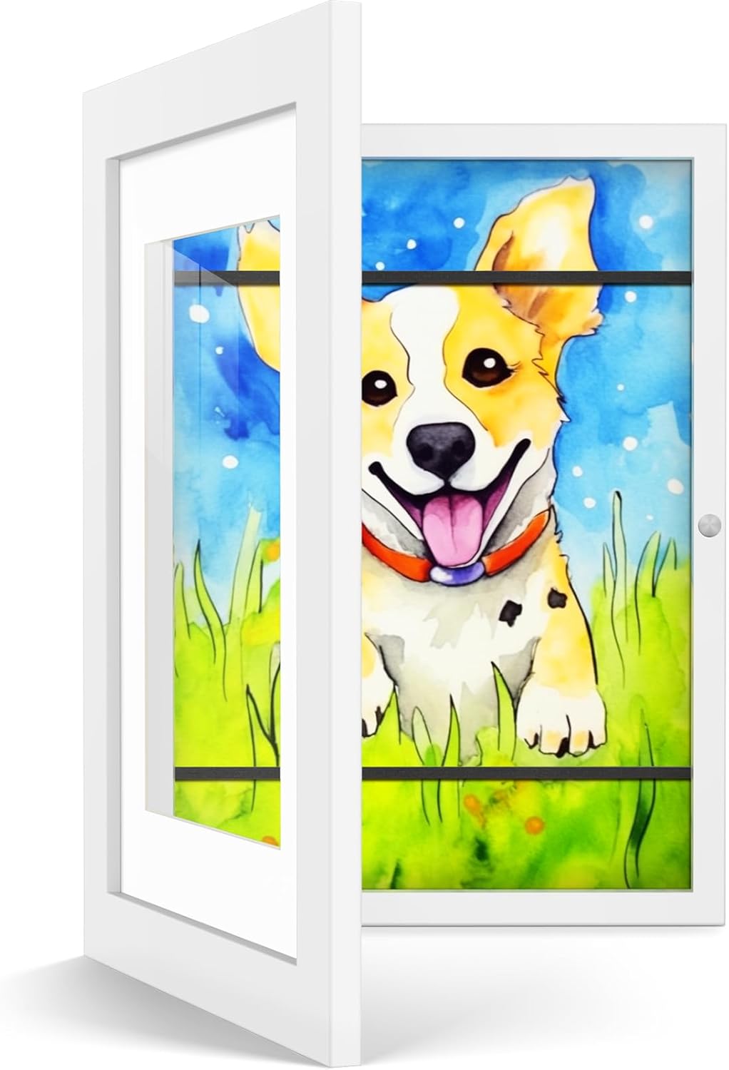 Amazon.com: Kids Artwork Frames Changeable White - A4 Kids Art Frame ...