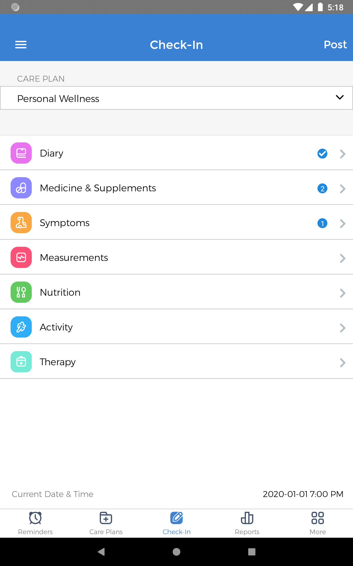 CareClinic • Health Symptom Tracker, Reminder, Diary, ToDo - App on ...