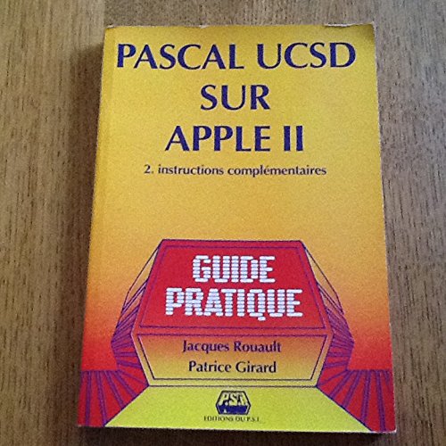 Amazon.in: Buy Pascal UCSD sur Apple II (Guide pratique) Book Online at Low Prices in India ...