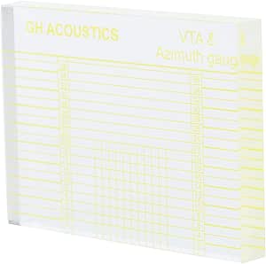 Amazon.com: VTA Azimuth Ruler, VTA Verifier Ruler, Clear Acrylic Block ...