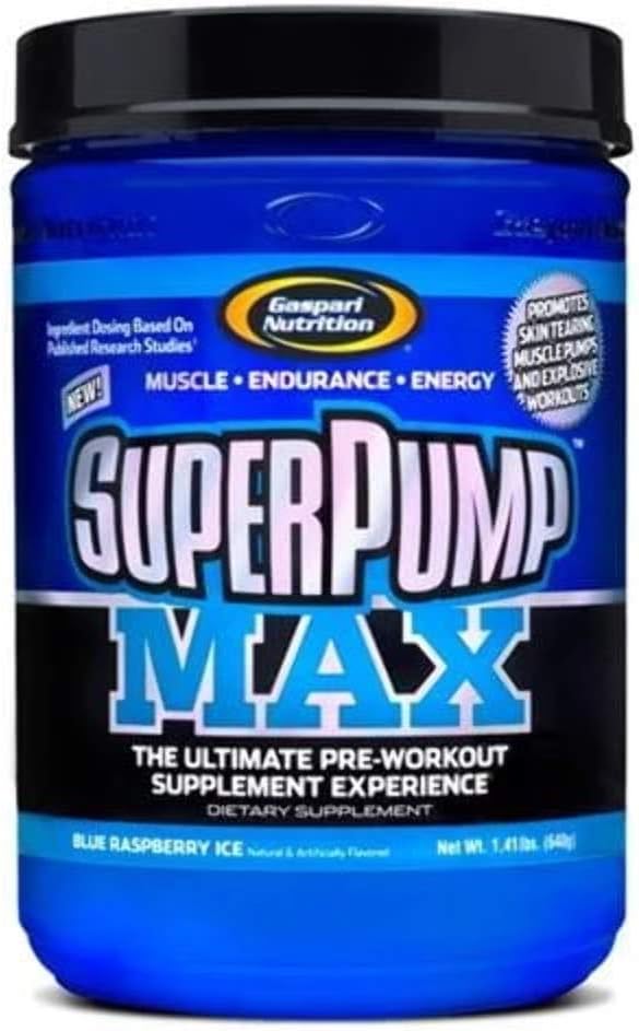Amazon.com: Gaspari Nutrition - SuperPump MAX - The Ultimate Pre Workout Powder, Sustained ...