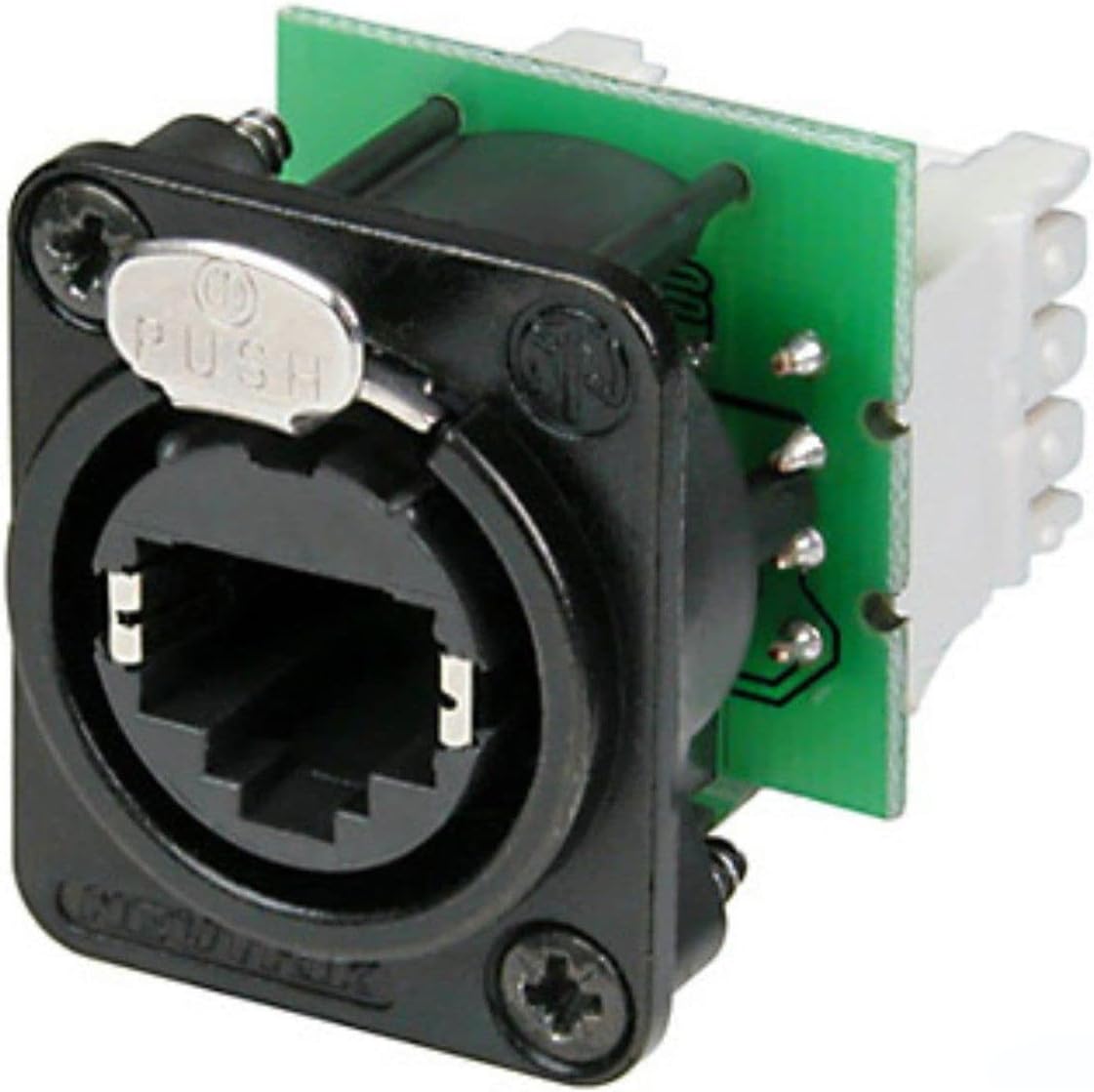 Neutrik NE8FDV-Y110-B EtherCon RJ45 Cat 5 Vertical IDC110 Punch Down ...