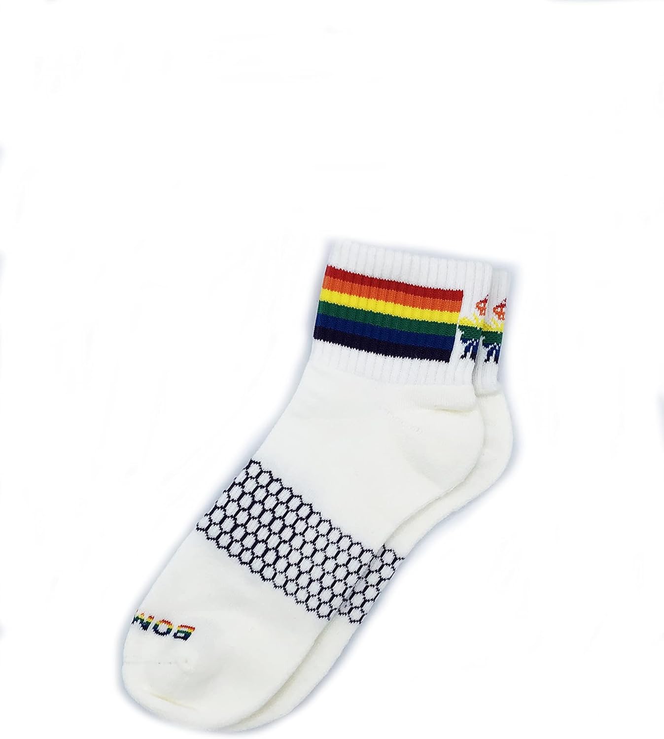 Bombas Bee Proud Quarter Socks at Amazon Men’s Clothing store