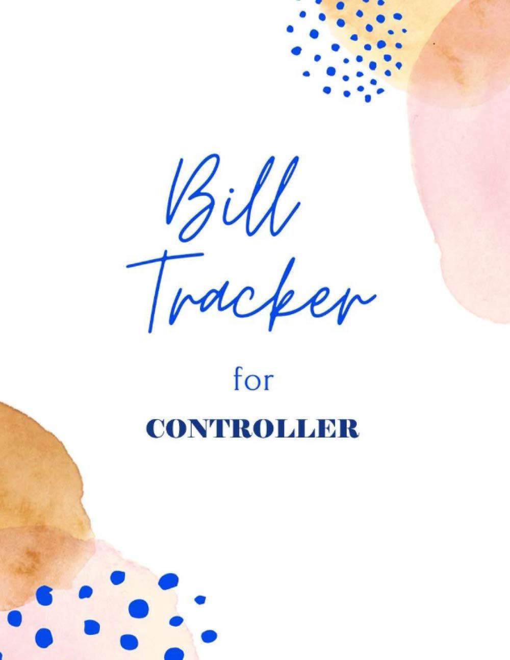 Buy controller Bill Tracker: Monthly Bill Finance Expense Tracker ...