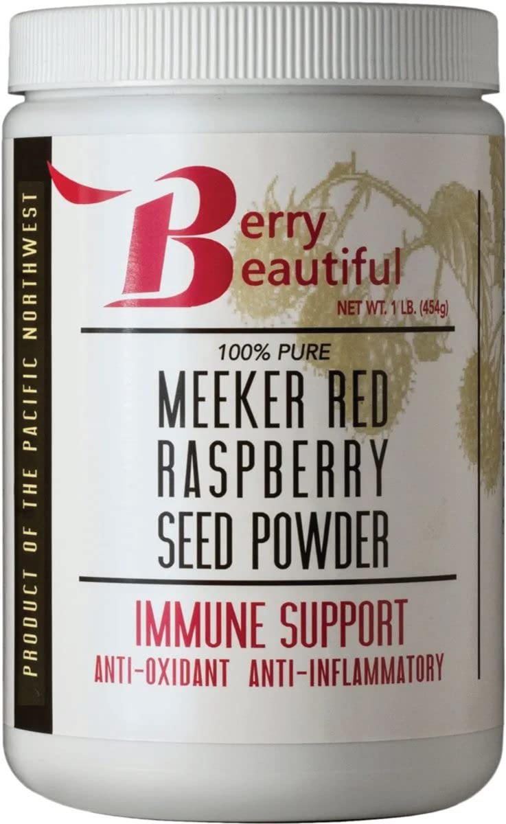 Buy Meeker Red Raspberry Seed Powder - Rich in Ellagic , Fiber, and ...