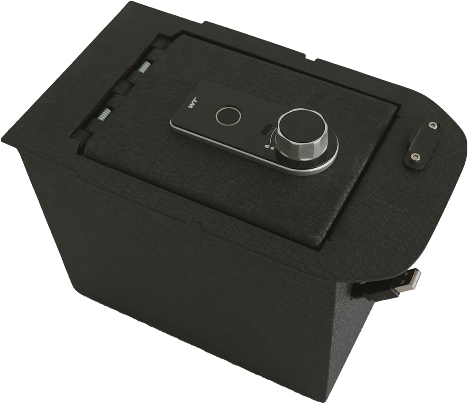 Amazon.com: Center Console Gun Safe Vault - WASAI Premium Console Lock ...