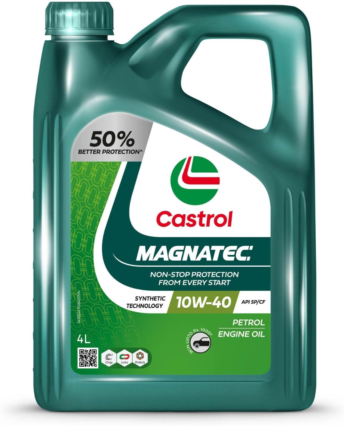 Castrol MAGNATEC 10W-40 - Engine Oil (4L Pack) - Synthetic Technology ...