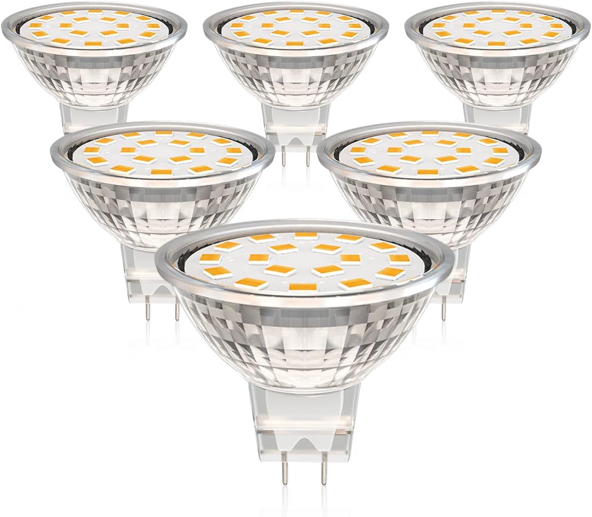 MR11 LED Light Bulbs, Non-Dimmable GU4 Led Bulbs 20W 35W Halogen ...