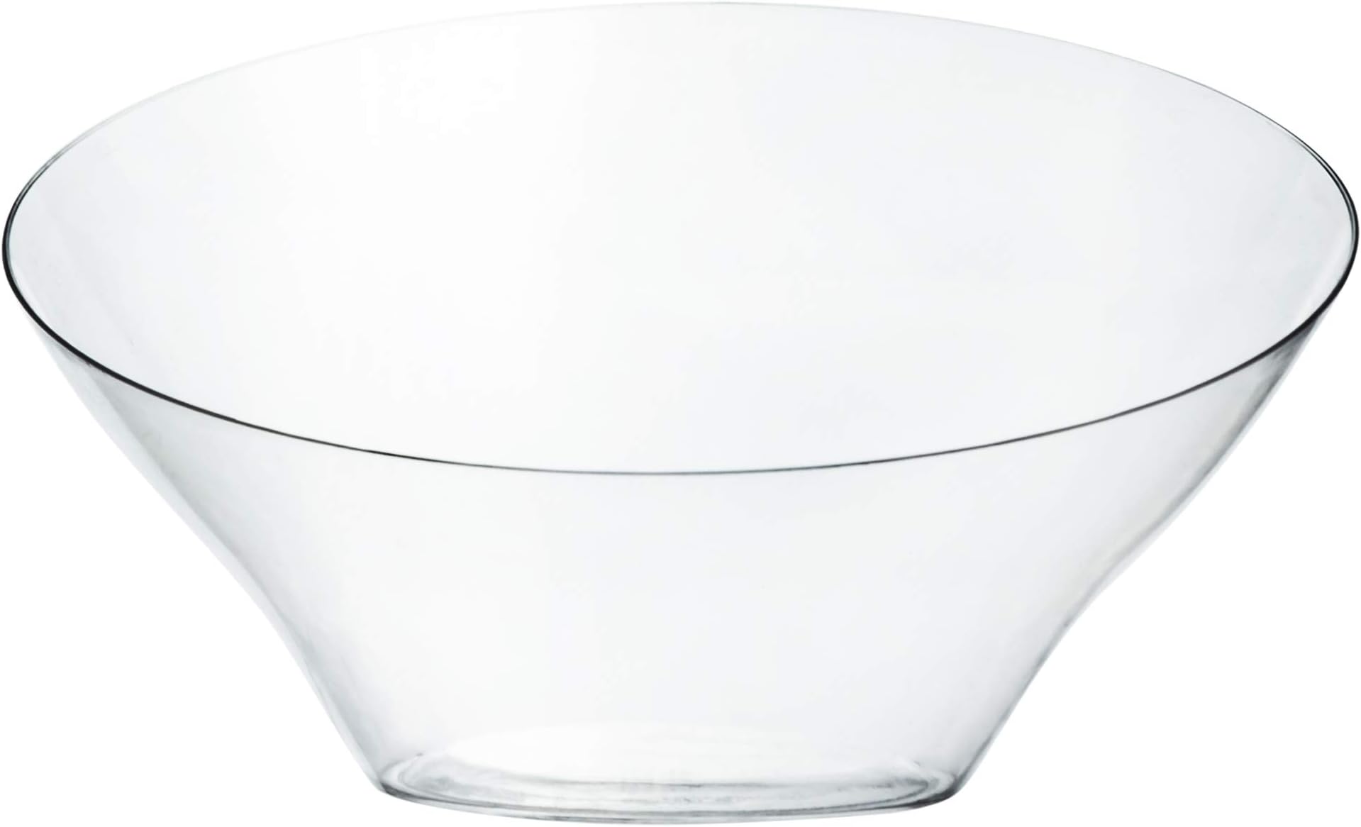 Amazon.com | Maryland Crystal Clear Polystyrene Oval Salad Bowl (12") 1 ...