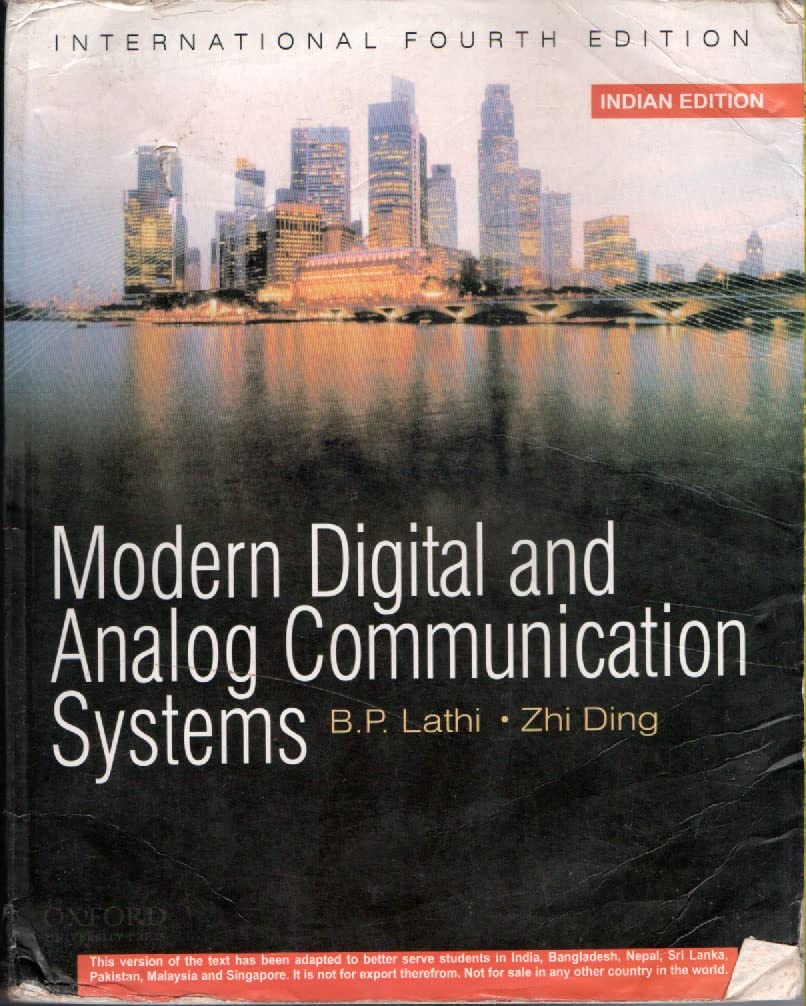 Modern Digital And Analog Communication Systems Lathi Ding