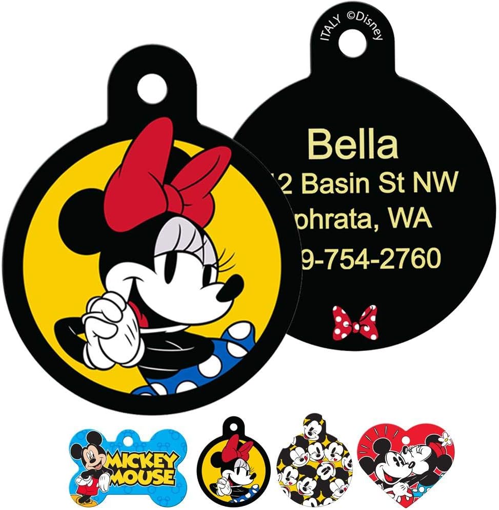 Amazon.com: Little Mermaid Max Pet Id Dog Tag Personalized for Your Pet ...