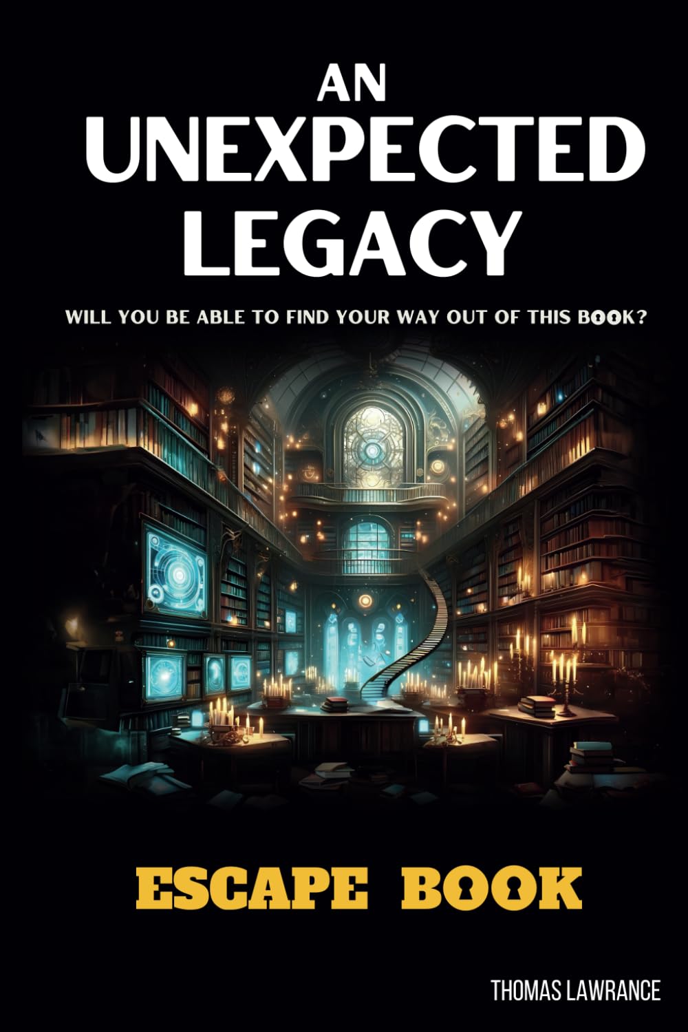 Amazon.com: AN UNEXPECTED LEGACY ESCAPE BOOK: Escape Room for adults ...
