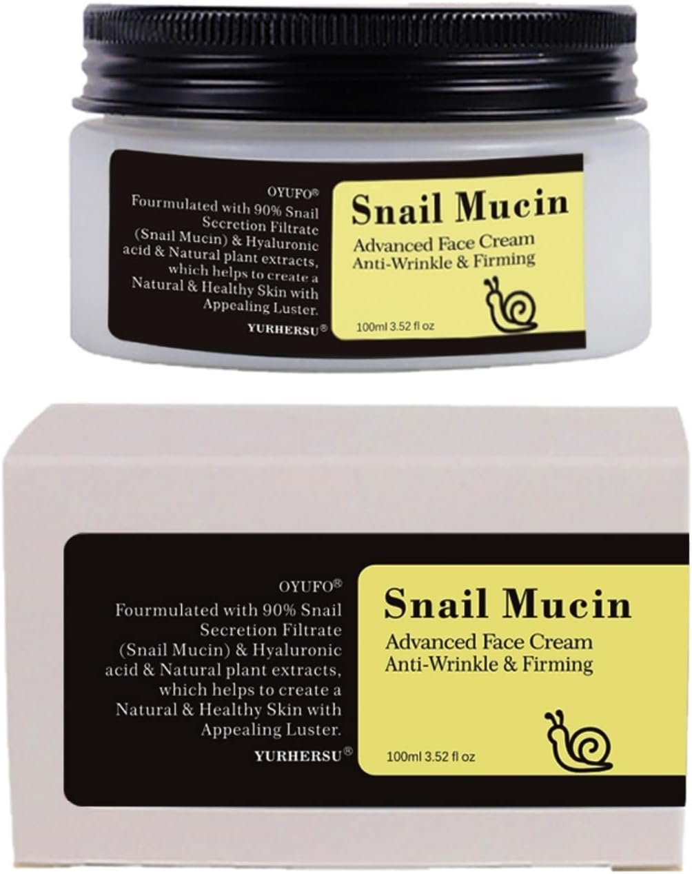 Amazon.com: COSRX Snail Mucin 92% Moisturizer, Daily Repair Face Gel ...