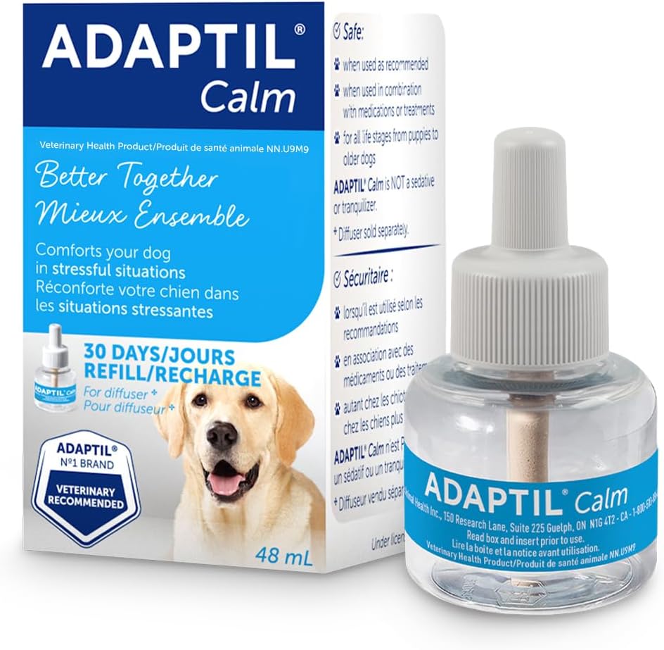 ADAPTIL Refill - Calms & Comforts Dogs at Home, When Home Alone or ...