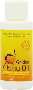 Golden Emu Oil Muscle Joint and Skin Rub 30ml : Amazon.co.uk: Beauty