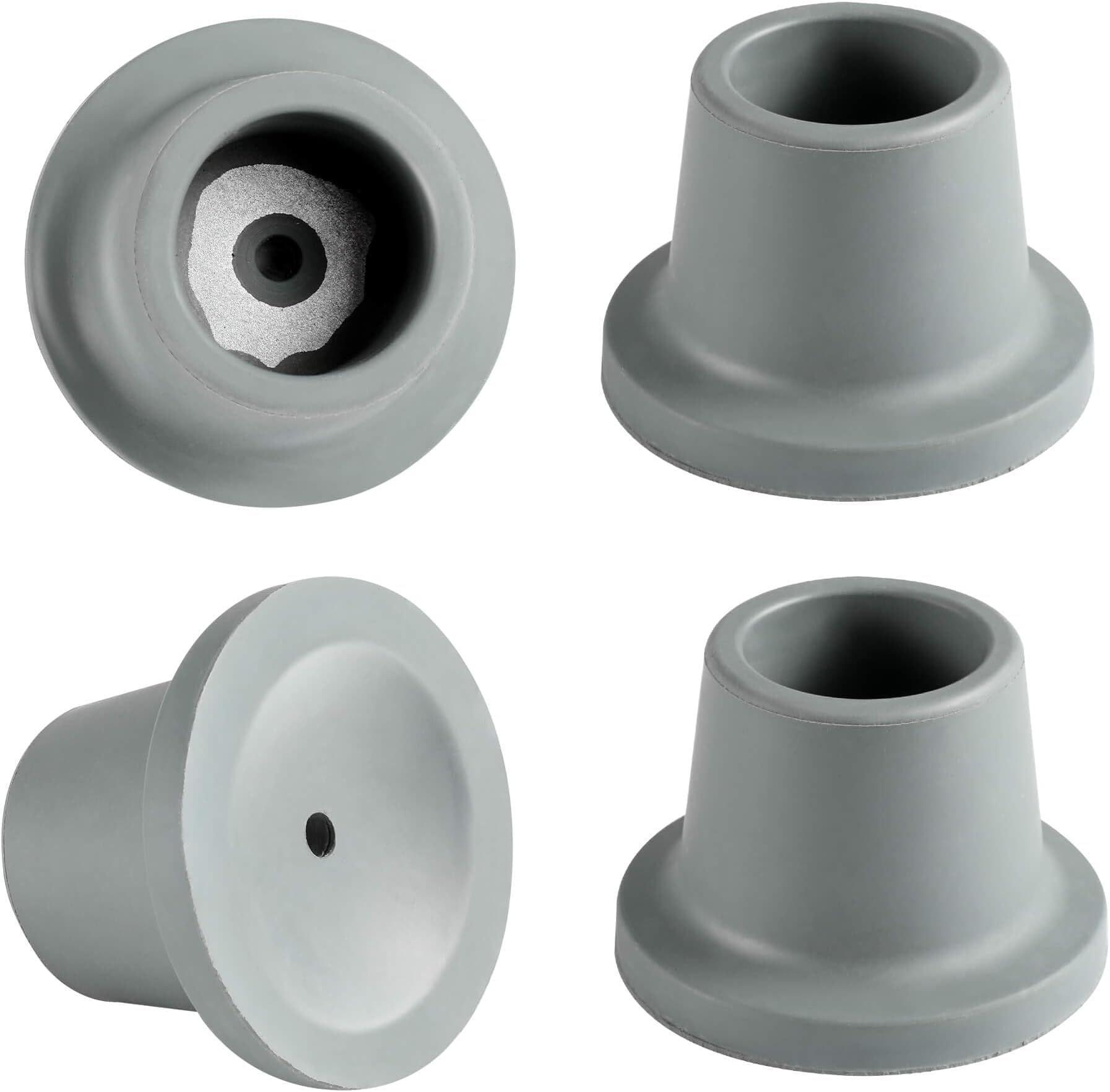 Amazon.com: Shower Chair Tips Feet Replacement - 1-1/8’’ Rubber Tips ...