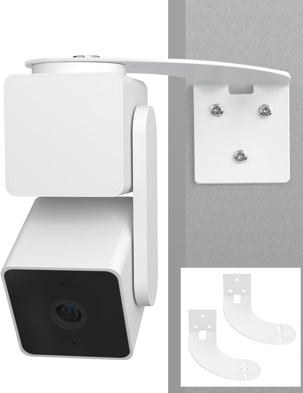 Amazon.com : Uogw 2Pack Camera Wall Mount for Wyze Cam Pan V3/Wyze Cam ...