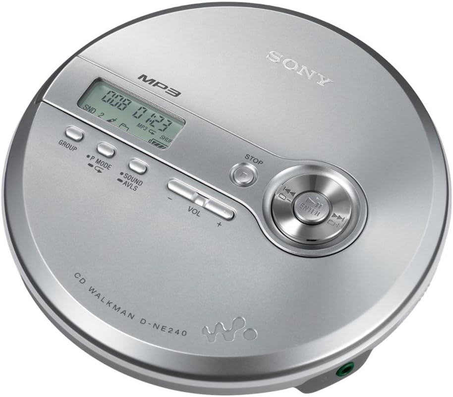 Sony D-NE240 Personal CD Player (Silver) : Amazon.co.uk: Electronics ...