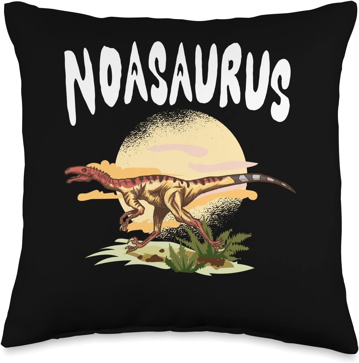 Amazon.com: VVOLV /// Dinosaurs & History Noasaurus-Dino Lover Dinosaur Identification Throw ...