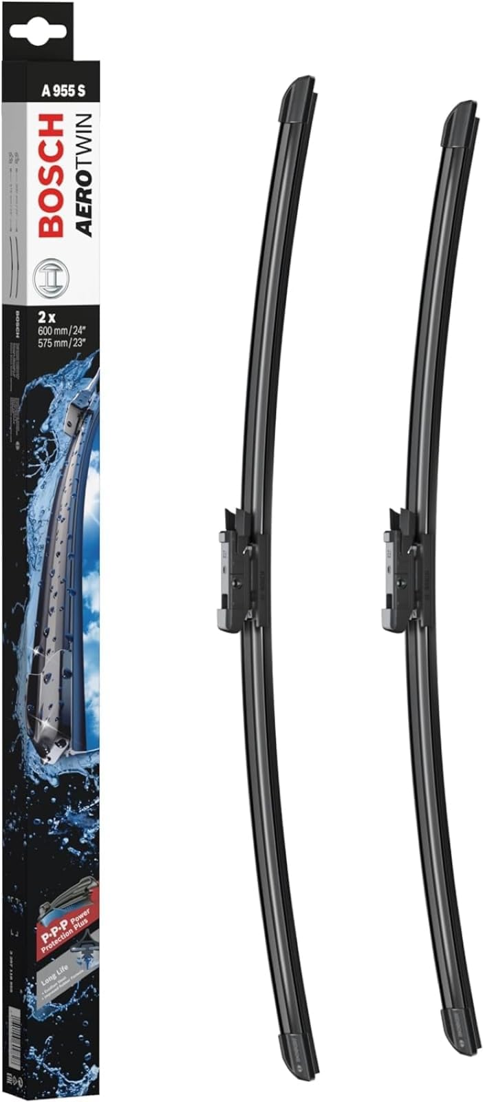 Amazon.com: BMW 61612455442 Front Wiper Blade Set for E60/E61 5 Series ...
