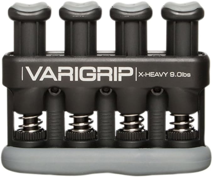 Amazon.com: Cando Fitness Gym Varigrip Hand Exerciser Black, xHeavy ...