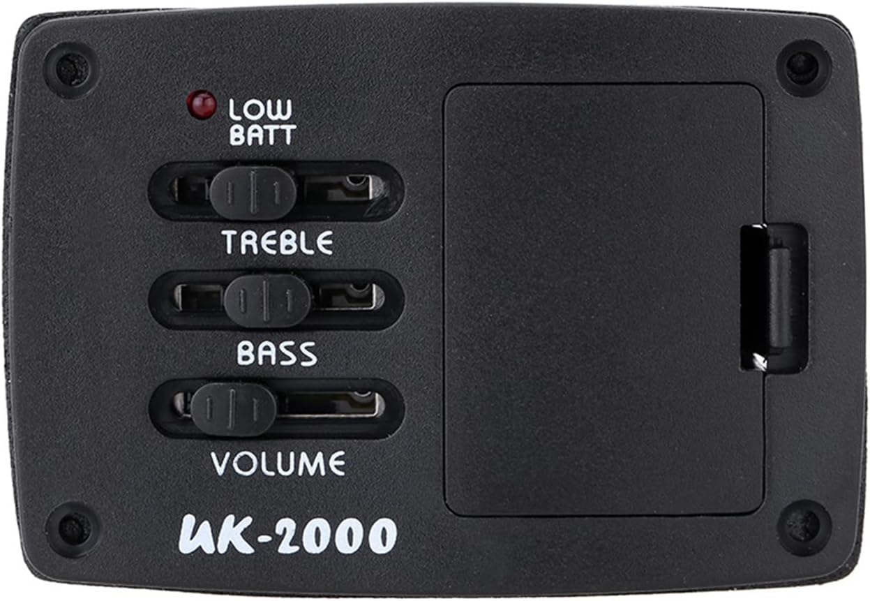 Amazon.com - Acoustic Guitar Bass Treble Tone and Volume Control EQ ...